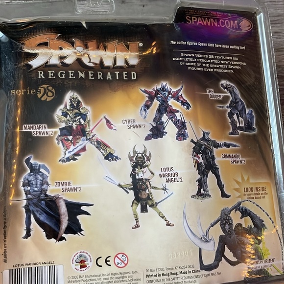 McFarlane | Toys | Mcfarlane 205 Spawn Regenerated S28 Lotus Warrior Angel 2 Action Figure ...